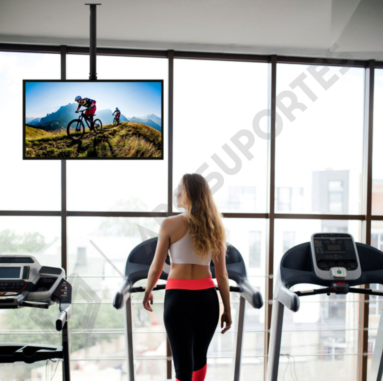 Suporte TV Teto Telescópio 360° 19 à 65 Polegadas SLF-2040TTG-B - ABC ...