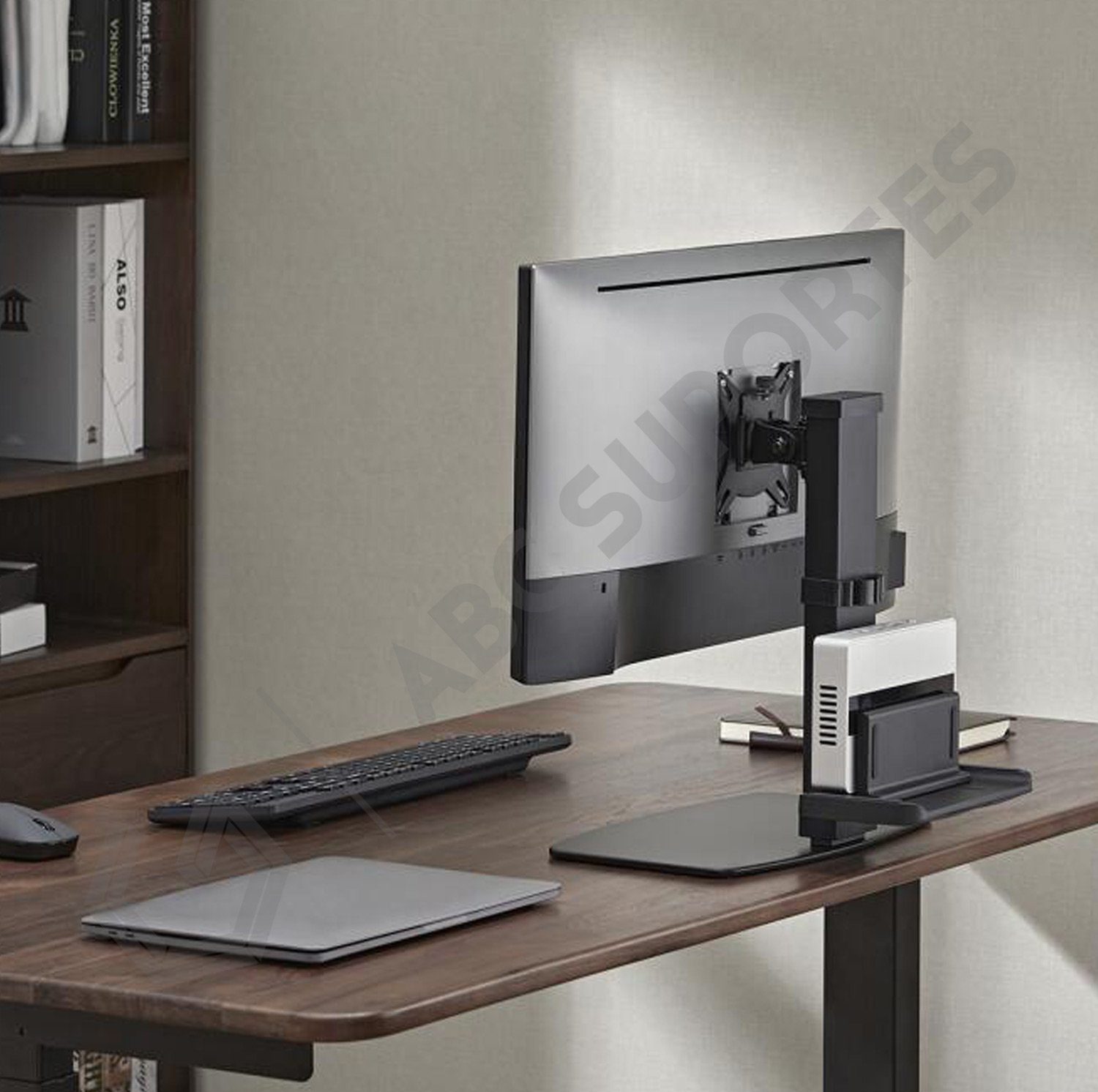 Suporte Mesa ALL-IN ONE com Ajuste Altura Para Monitor e MINI PC - ABC ...