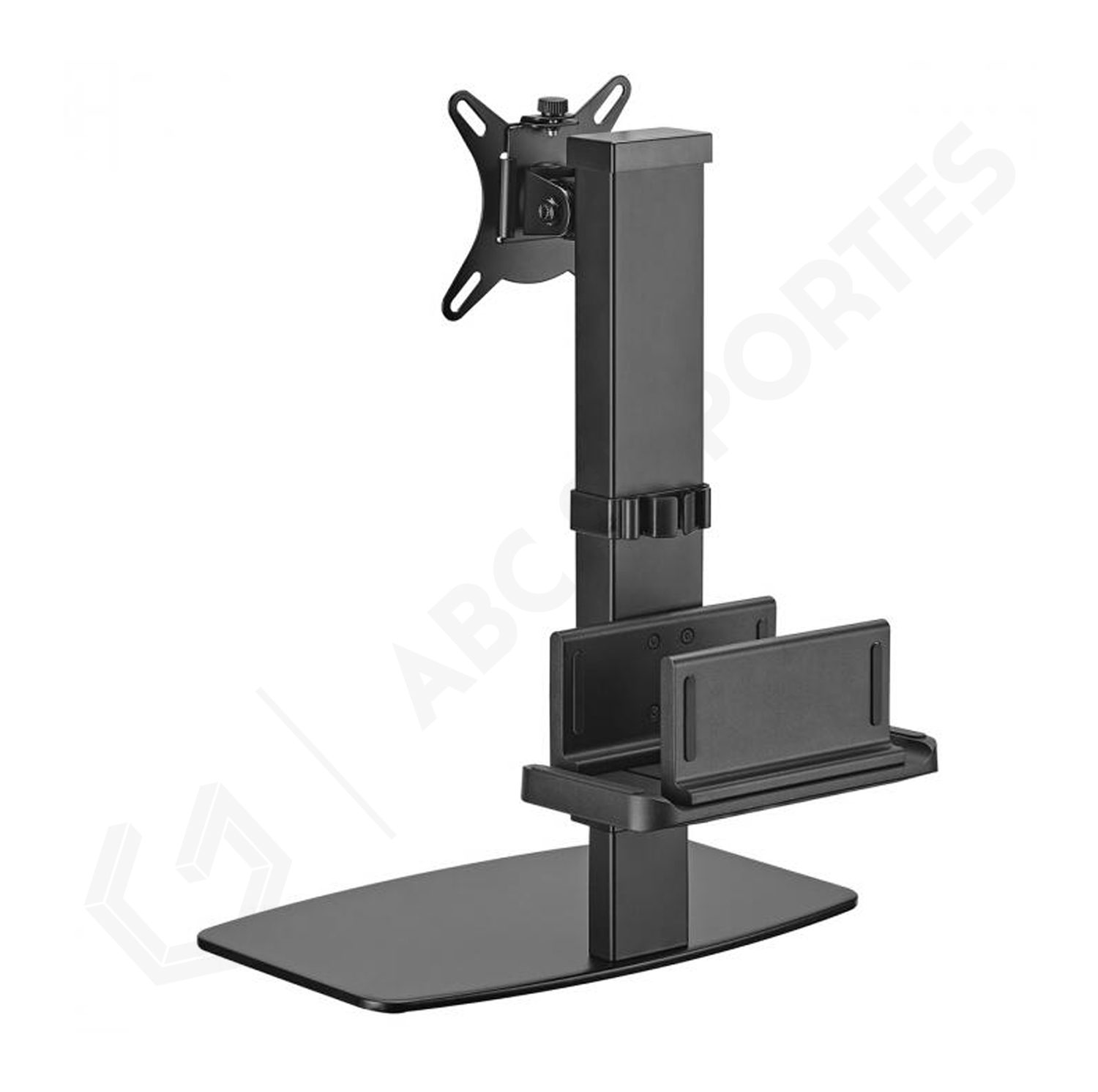 Suporte Mesa ALL-IN ONE com Ajuste Altura Para Monitor e MINI PC - ABC ...