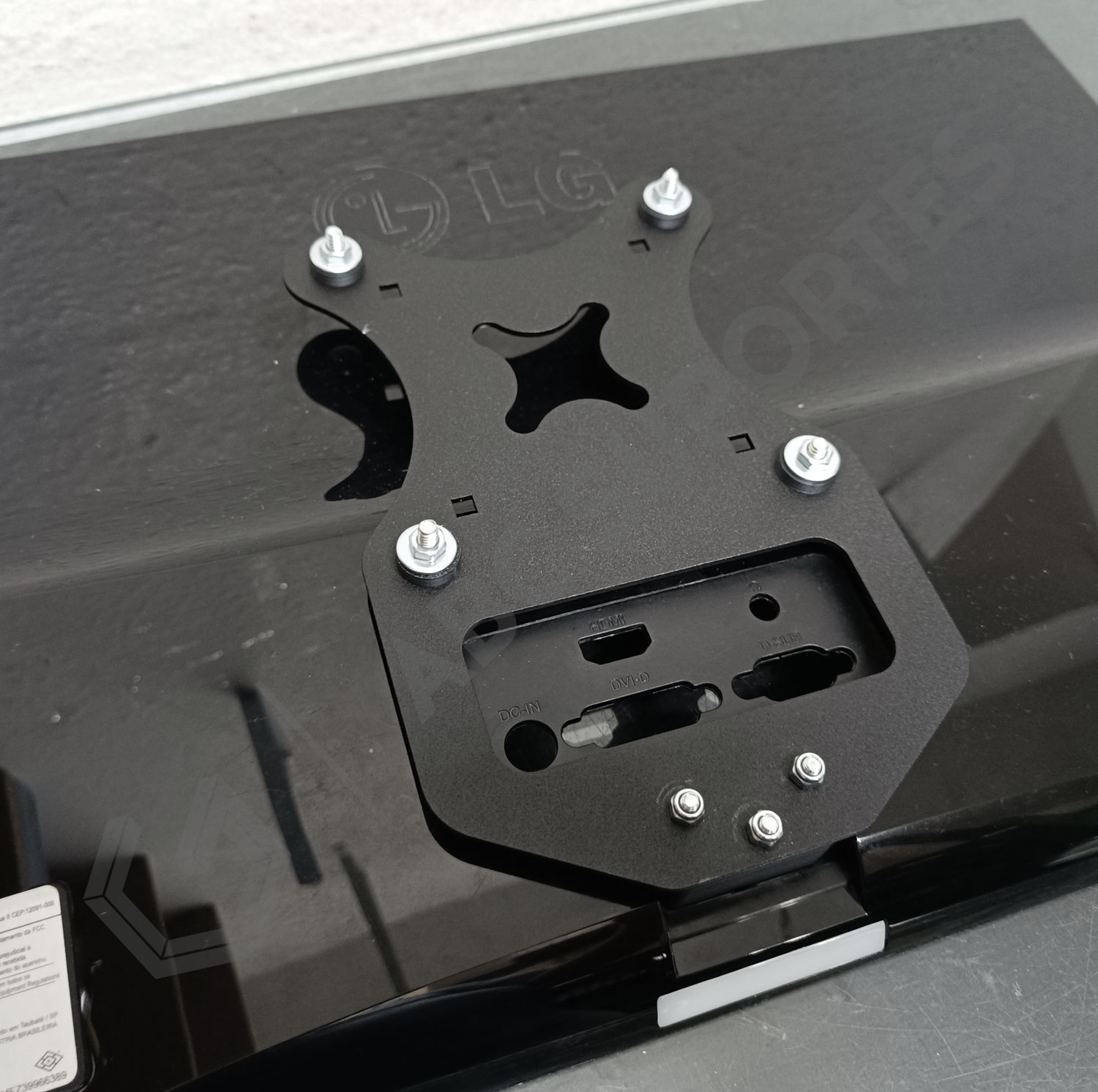 Adaptador Vesa Monitor LG FLATRON E2260V Sem Furação Vesa - ABC ...