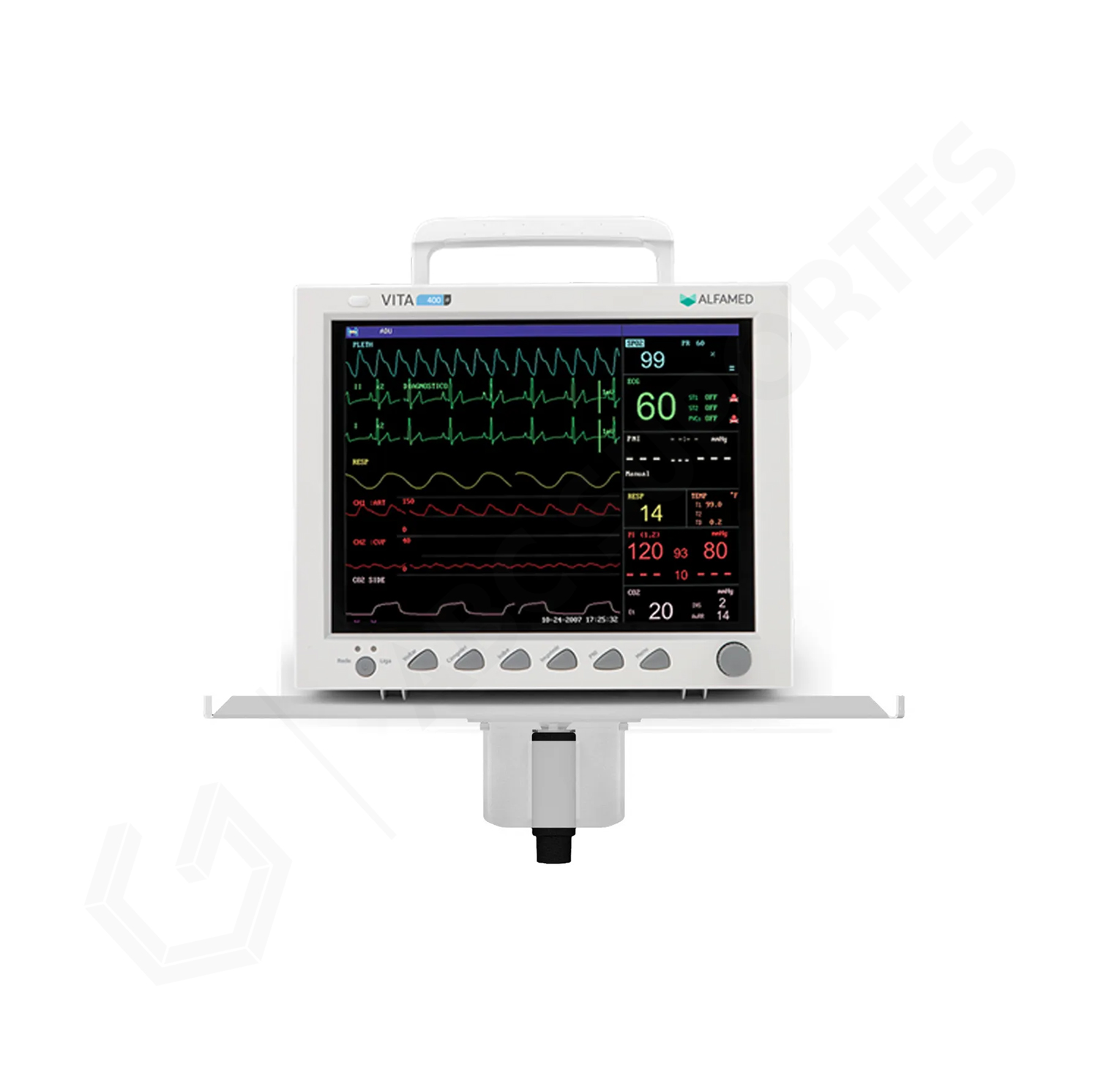 Suporte de Monitor Multiparamétrico de Sinais Vitais SHM-3040-W - ABC ...