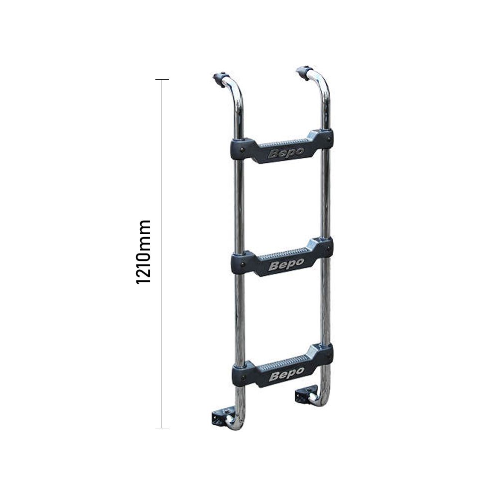 Escada Traseira Scania L111 Cromado 3 Degraus - Uouu