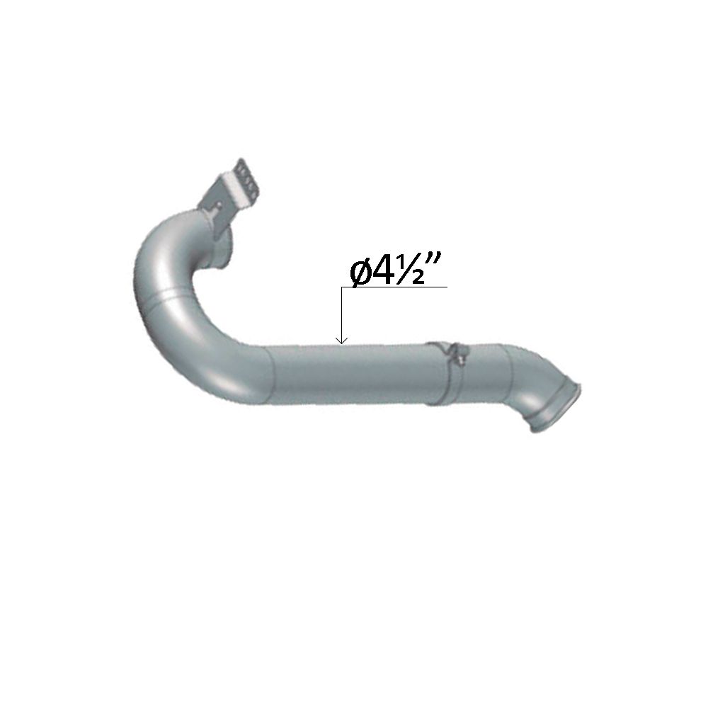 Tubo Terminal Scania P G R 2008 2009 Euro 3 Lado Direito - Uouu