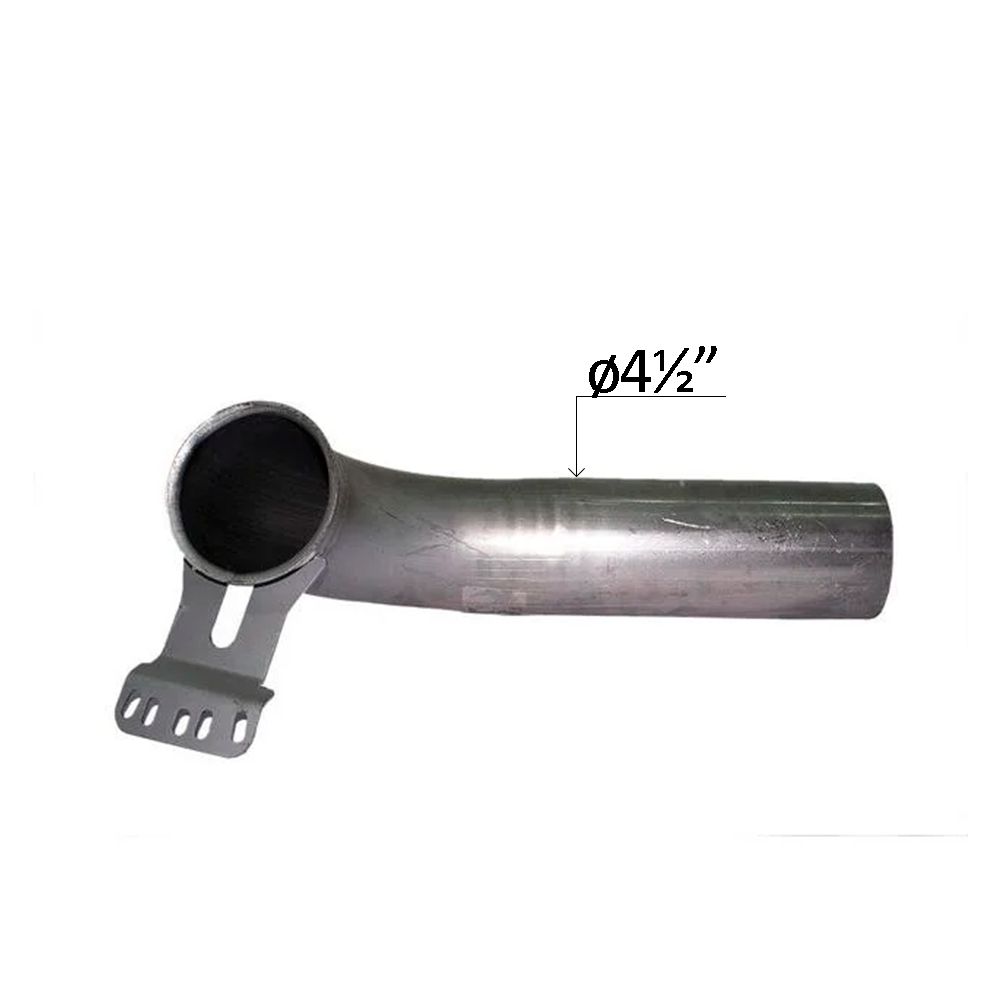 Tubo Terminal Scania T/R 124 Até 2002 Aço 4,5 Polegadas - Uouu