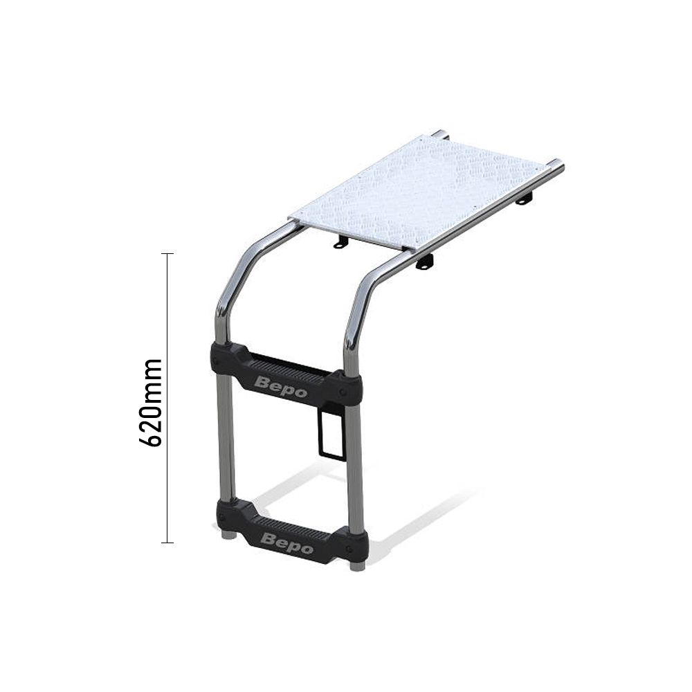 Escada Lateral Scania S6 Ntg 2019 2020 Tanque Arla 2 Degraus - Uouu