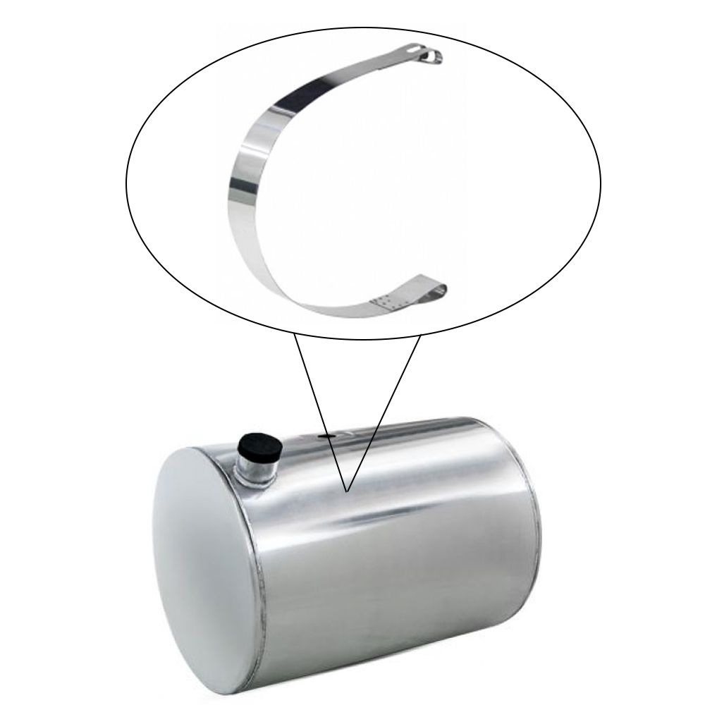 Cinta Tanque Scania Série 4/5 E 6 Ntg P/G/R - Inox - Uouu