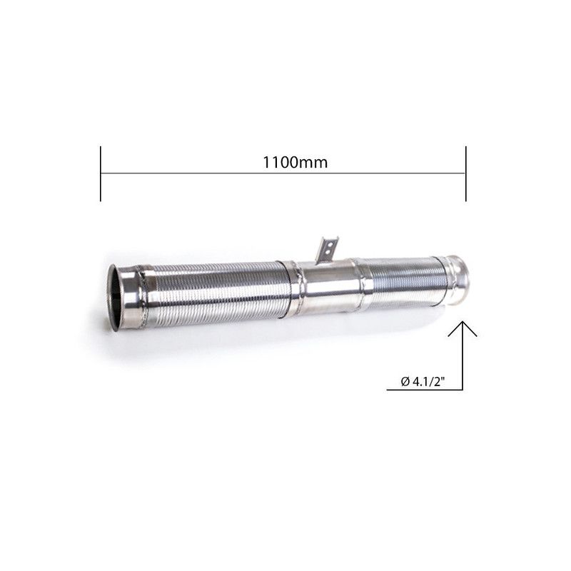 Tubo Flexível Scania R Highline 420 Original 1505749 Inóx - Uouu