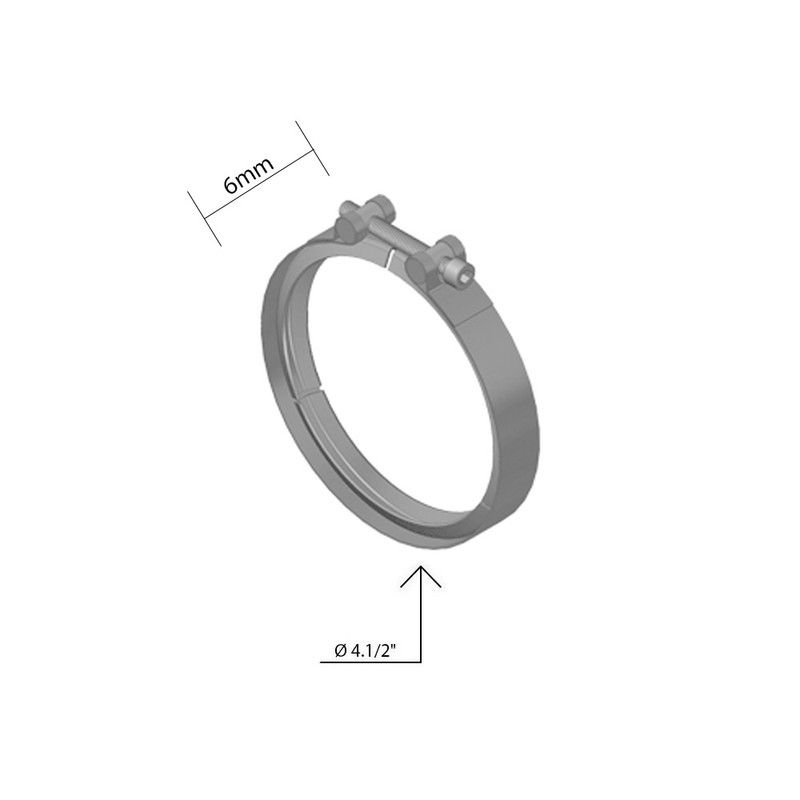 Abraçadeira Scania Original 1422474 Todos Modelos - Uouu