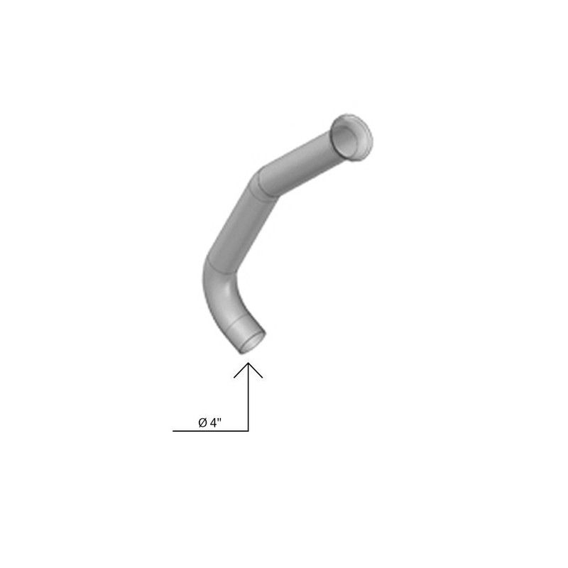 Tubo Motor Dianteiro Volvo Edc Ecd Original 8124045 4 Pol - Uouu