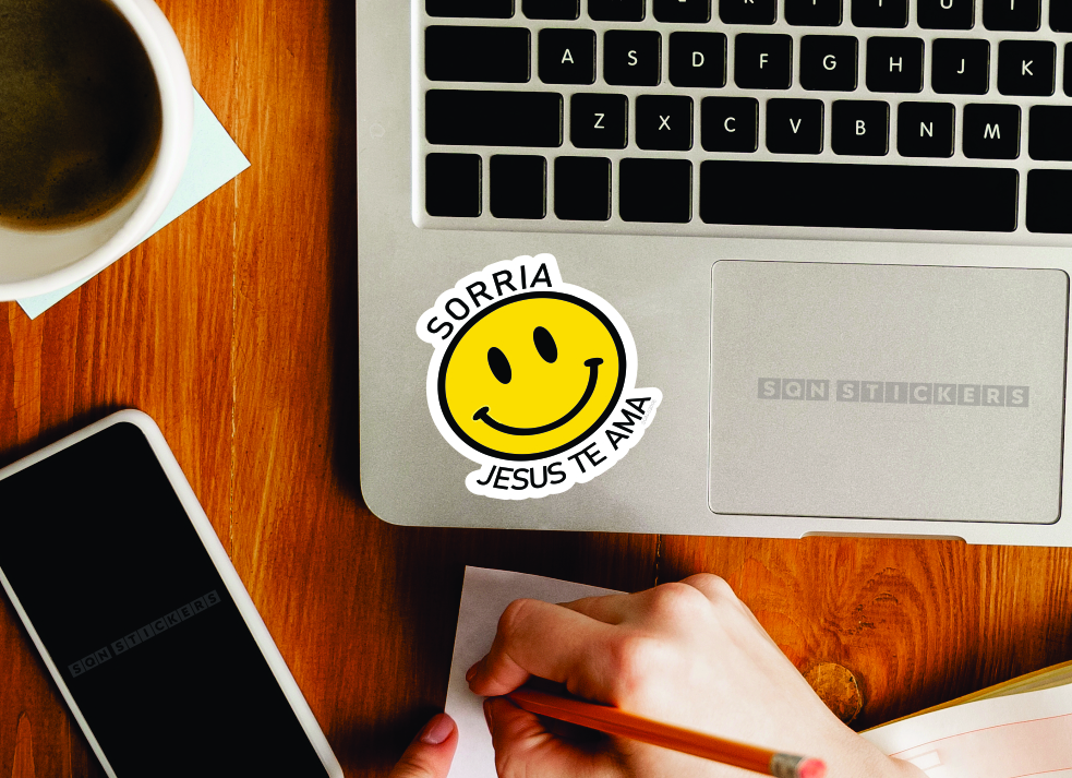 Jesus te Ama - SQN Stickers - vendas online de materiais impressos