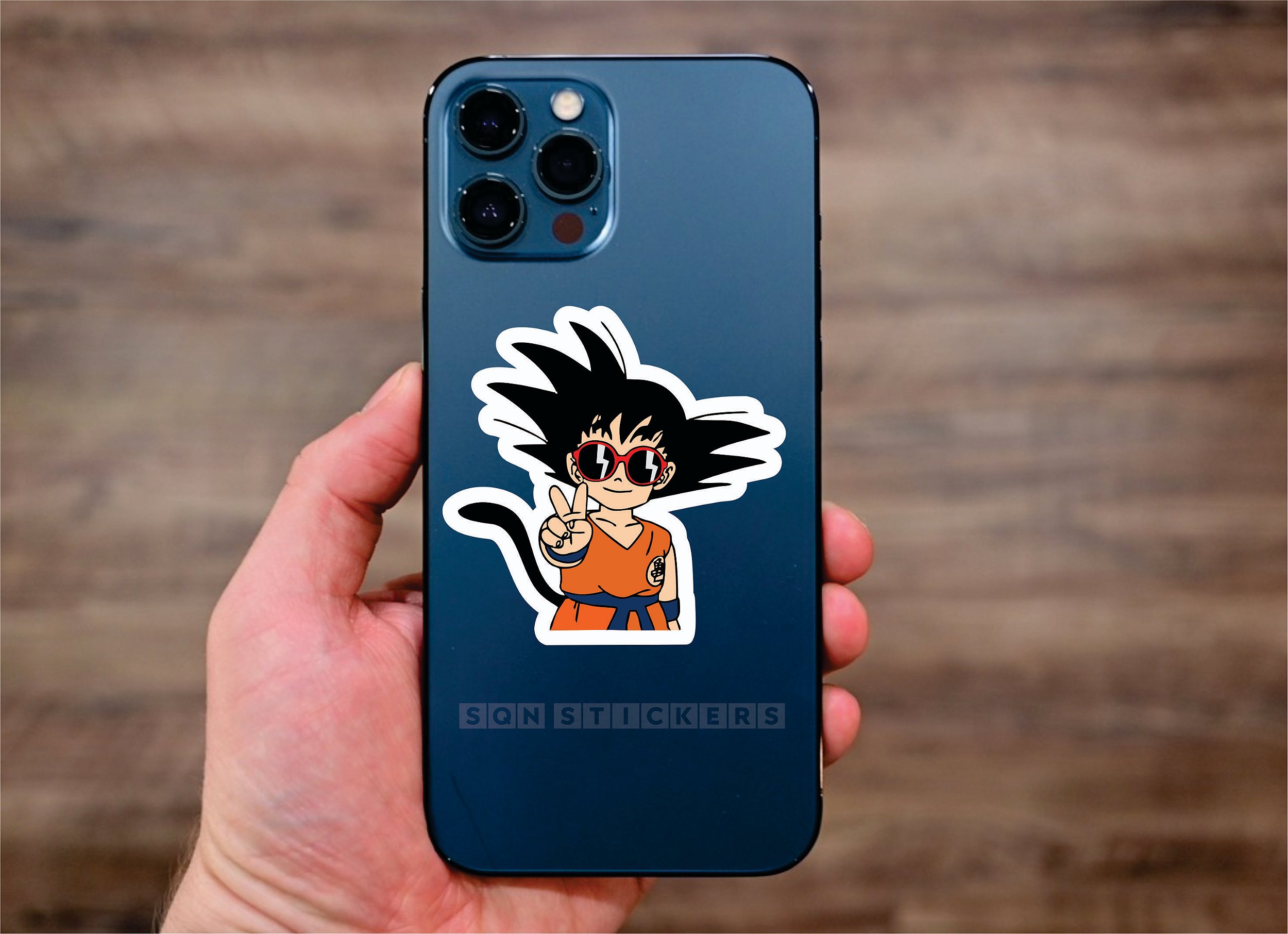 Hello Goku - SQN Stickers - vendas online de materiais impressos