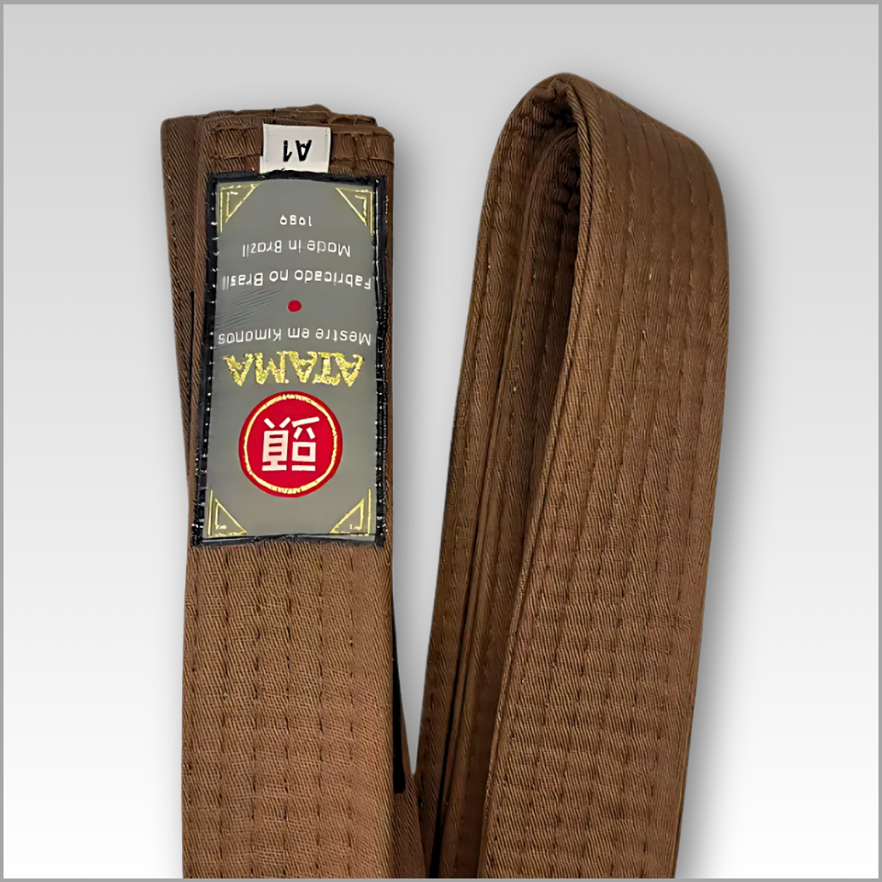 Faixa Jiu Jitsu Atama Marrom | Black Belt Store - Black Belt Store Jiu ...