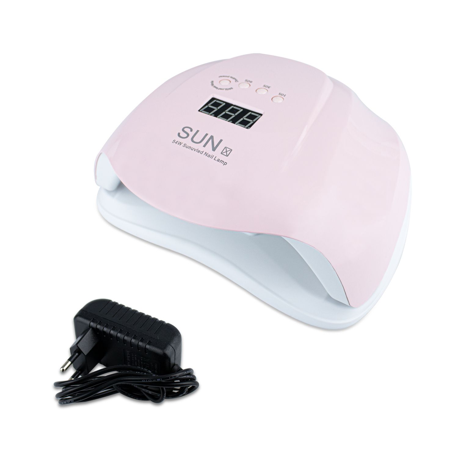 Cabine LED UV SUN 54W 36 Leds Secagem Unhas Gel Bivolt Rosa - Arte ...