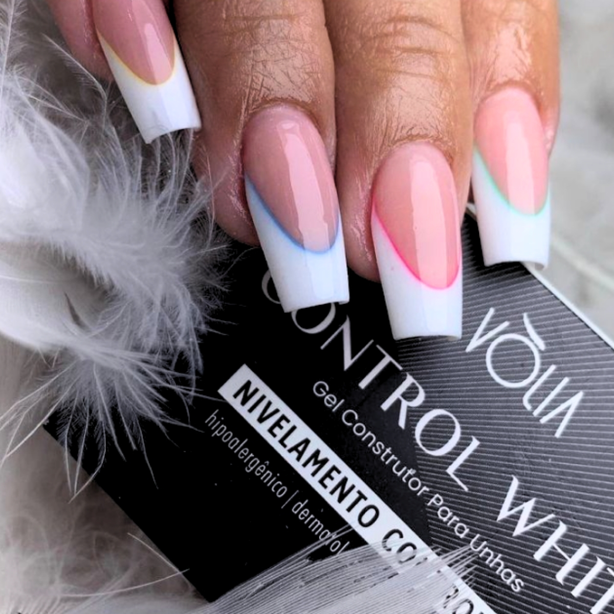 Gel Construtor Alongamento Led/Uv Control White 24g Vòlia - Arte ...