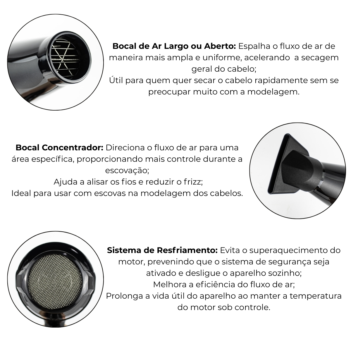 Secador Cabelo 2200W Hairstar 9900-Promax Íon Sem Frizz 220v - Arte ...