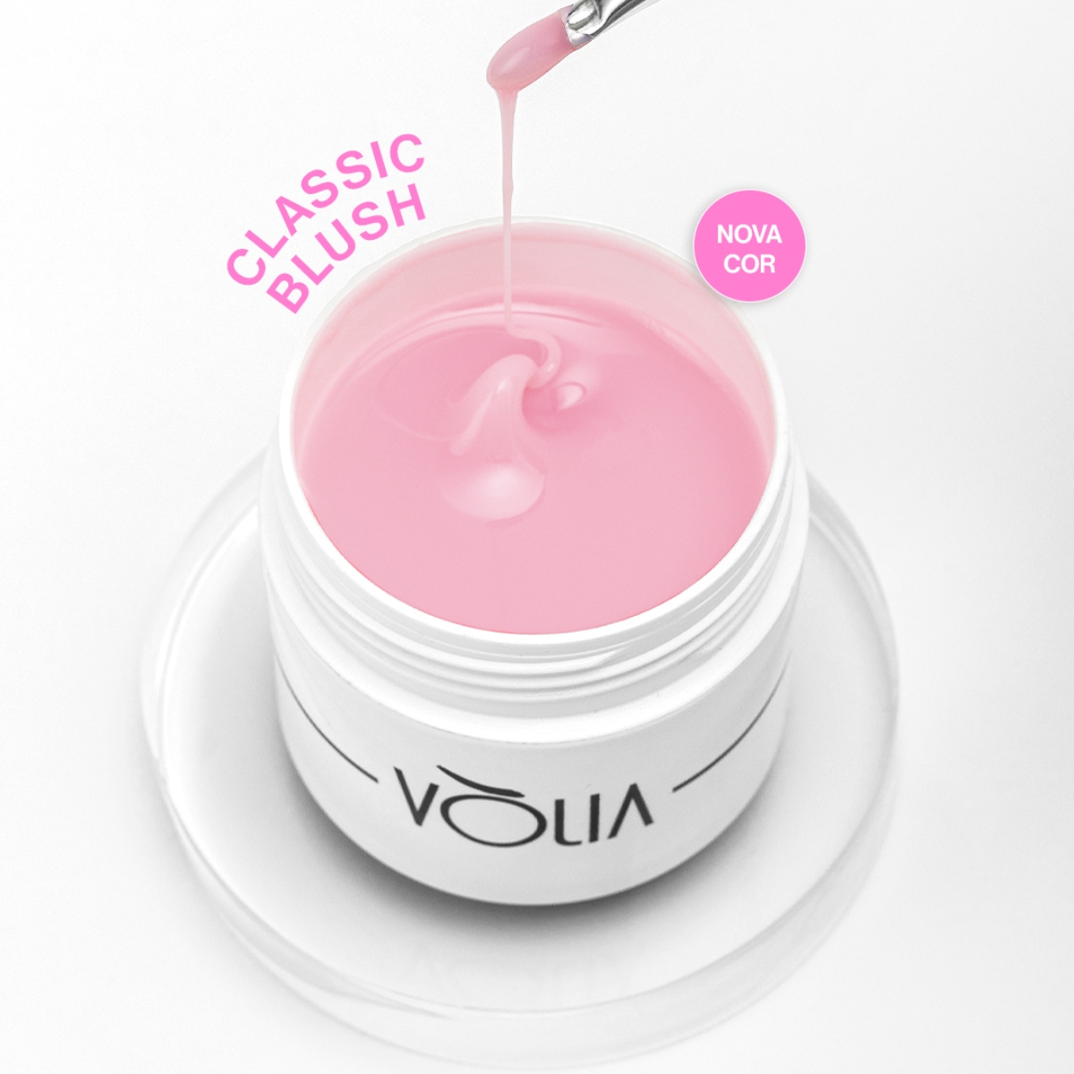 Sachê Refil Gel Led Uv Unhas Fibra, Classic Blush 14g, Vòlia - Arte ...