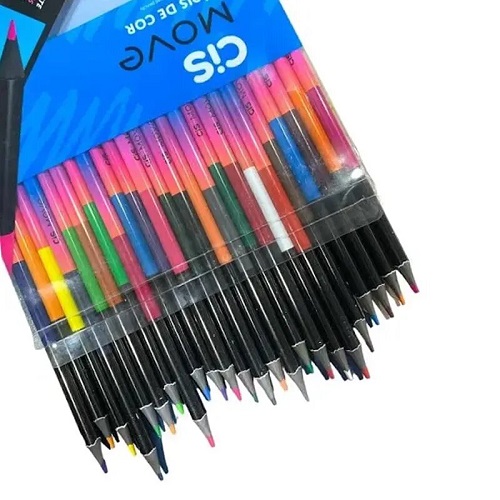 Arte Cor e Papel - Lapis de Cor Move Cis 24 cores - Arte Cor e Papel ...
