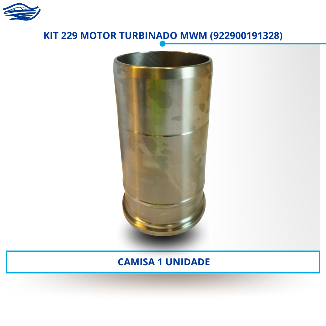 Kit Motor MWM 229 Turbinado Para 1 Cilindro 922900191328 - A Maior Loja ...