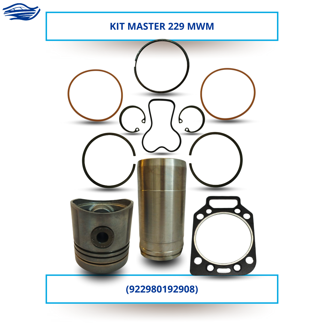 Kit Master Motor MWM 229 Aspirado 1 Cilindro 922980192908 - A Maior ...