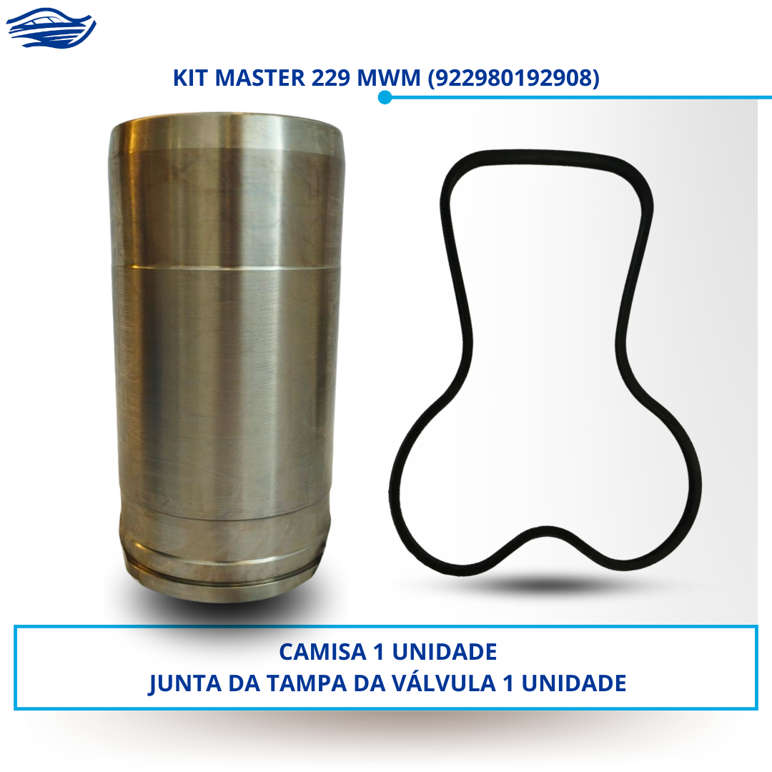 Kit Master Motor MWM 229 Aspirado 1 Cilindro 922980192908 - A Maior ...