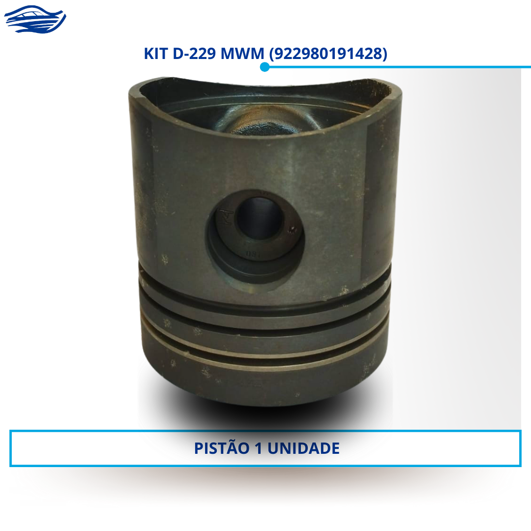 Kit Motor MWM D229 Aspirado Para 1 Cilindro 922980191428 - A Maior Loja ...