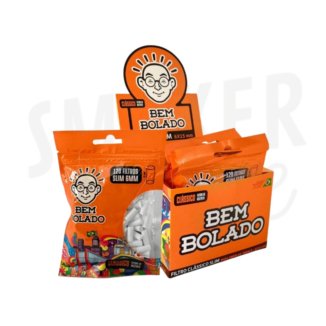 Filtro Clássico - Bem Bolado - 120un - SMOKER SPACE