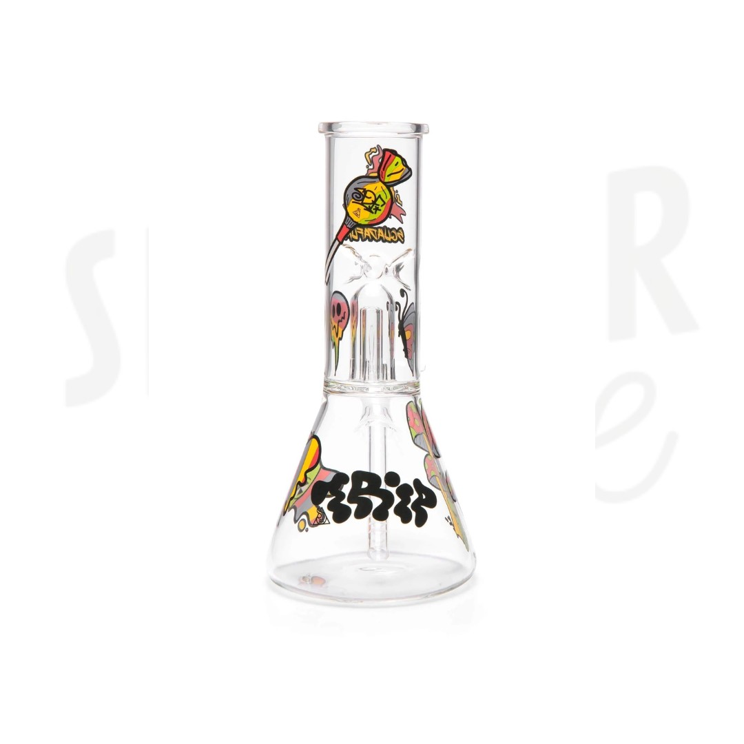 Bong - Glass Ice Bong Percolator (Trip) - Squadafum - SMOKER SPACE