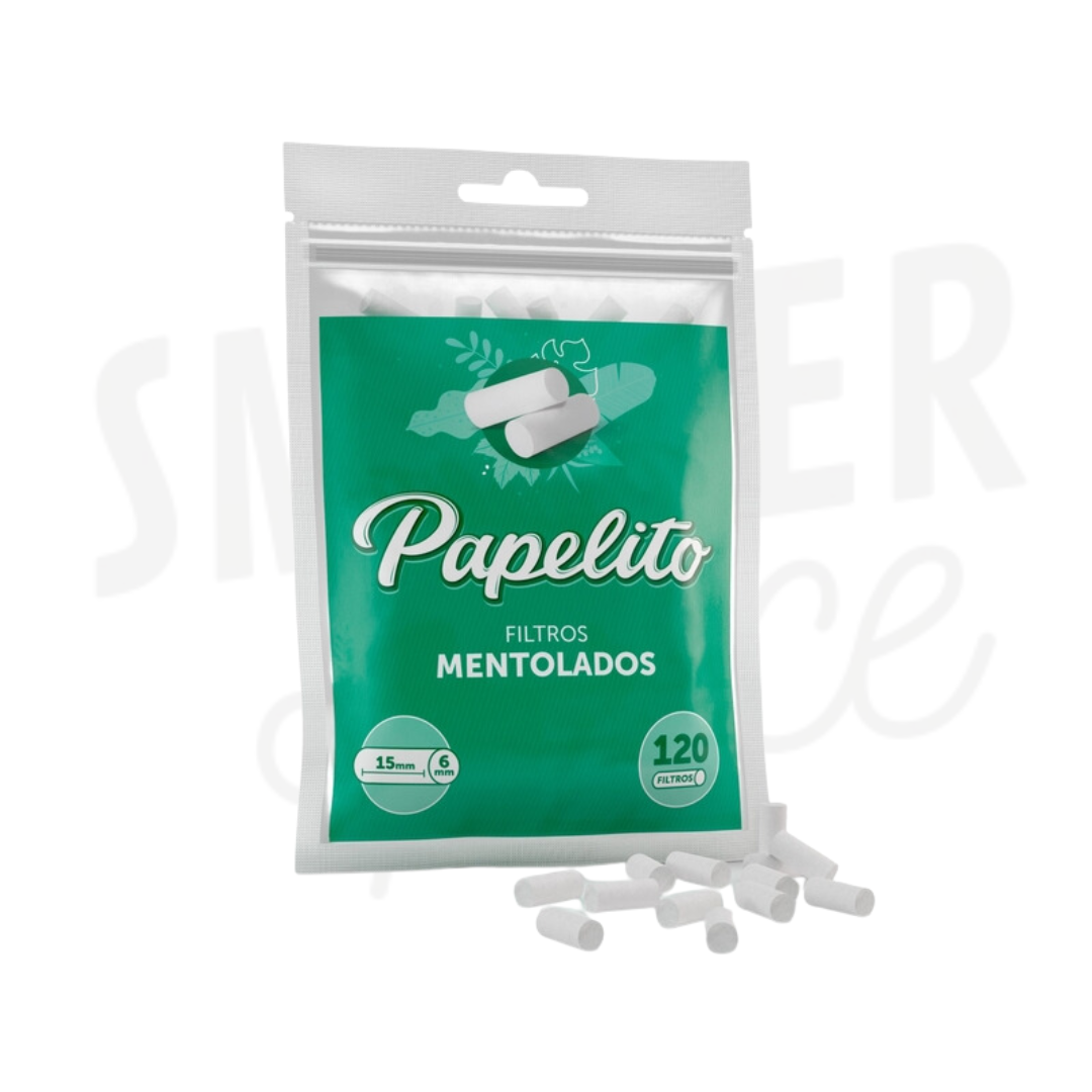 Filtro Mentolado - Papelito - 120un - SMOKER SPACE