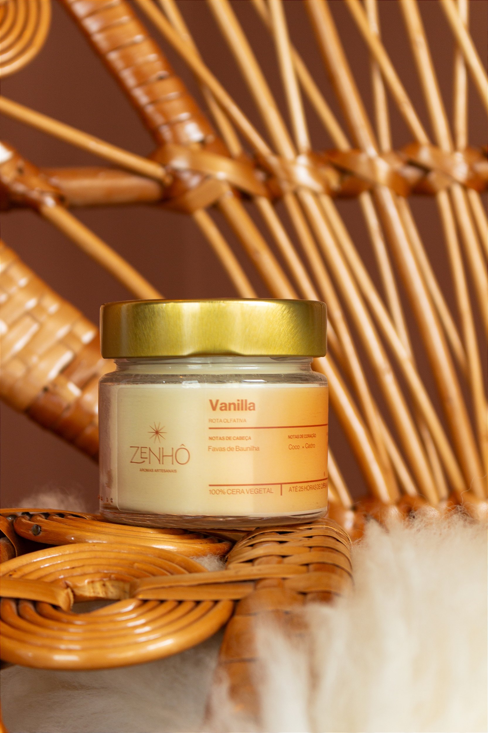 Vela Aromática Vanilla - Relaxamento e Perfume para o seu espaço ...