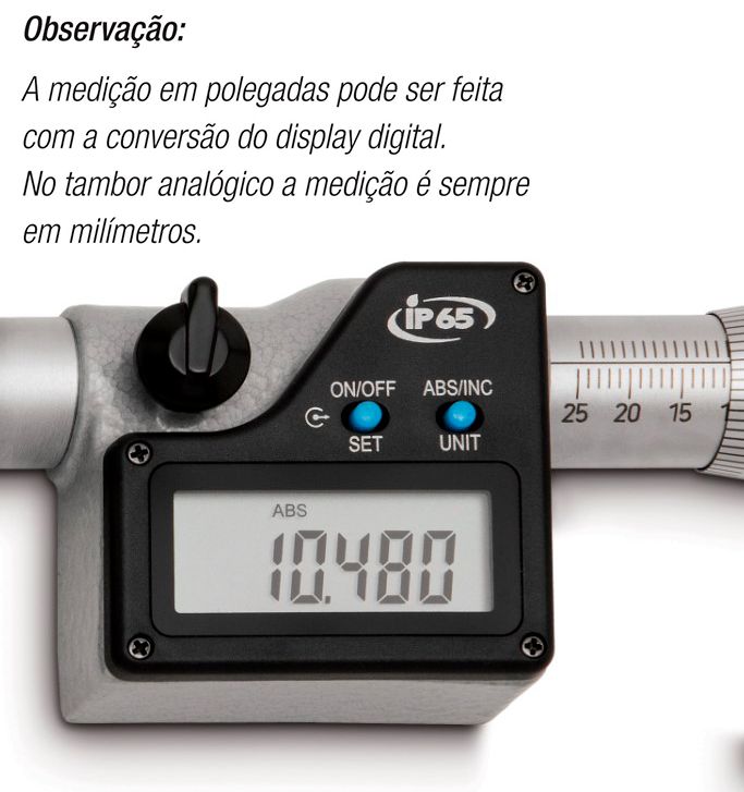 Micrômetro Digital de Profundidade de 0-100MM Digimess - CÔVADO MEDIÇÕES
