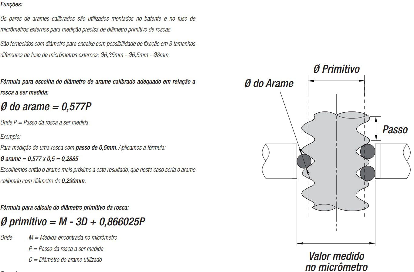 Jogos Arames Calibrados Código 272.460 Digimess - CÔVADO MEDIÇÕES