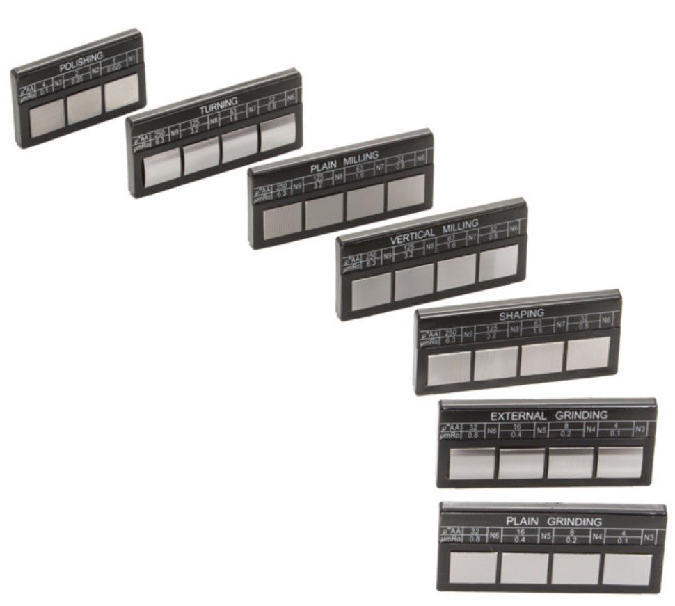 Padrão Visual e Tátil de Rugosidade 27 amostras Digimess - CÔVADO MEDIÇÕES