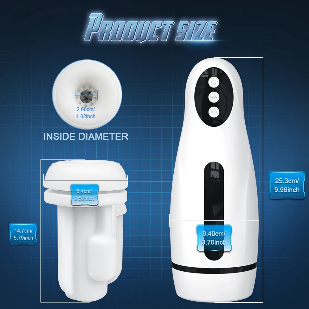 (LB07) Masturbador Masculino Vibratório Texturizado - Libb Sex Toys - Importadora Atacado Sex Shop