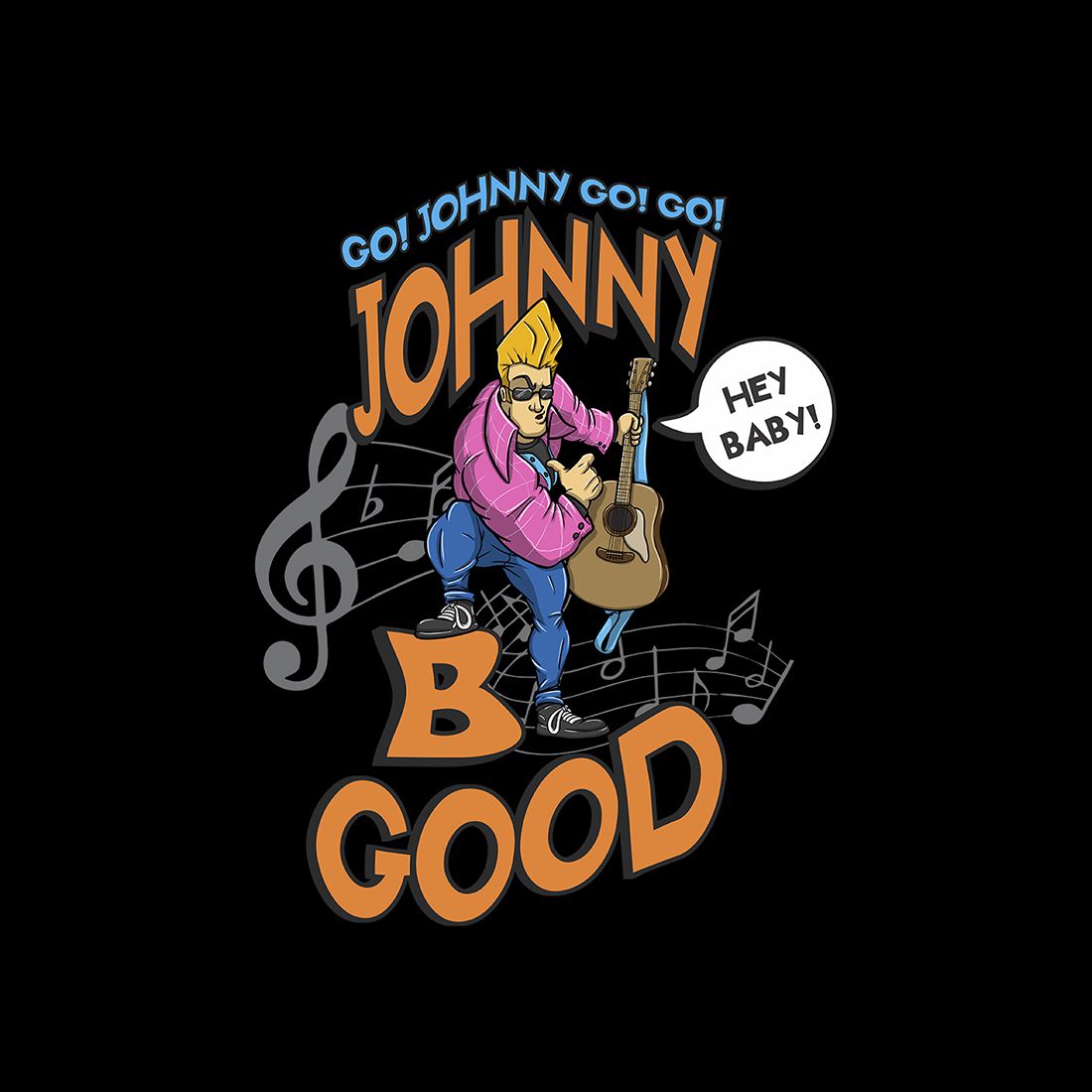 CAMISETA JOHNNY B GOOD | EXPLOSÃO CRIATIVA - EXPLOSÃO CRIATIVA