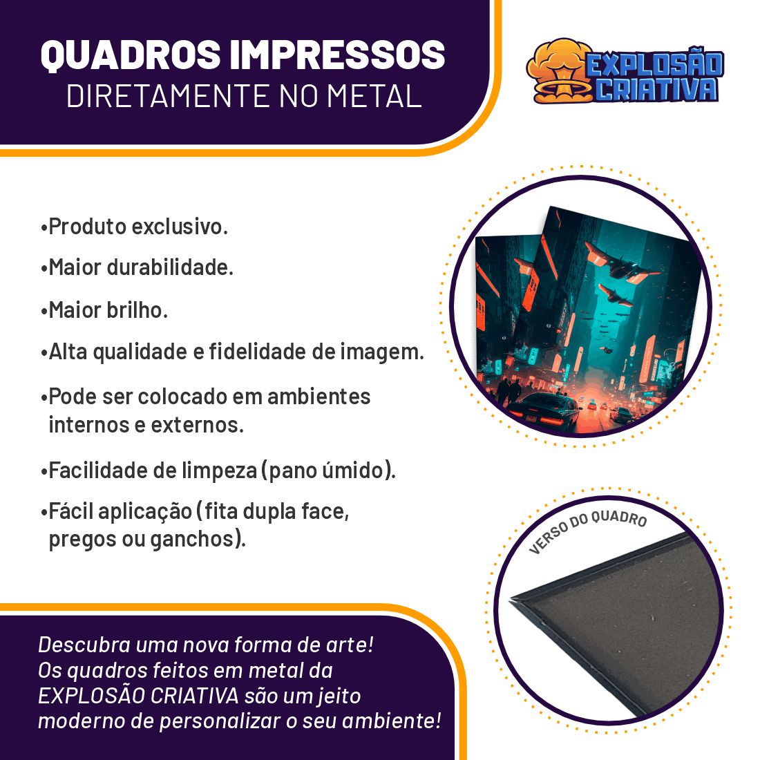 QUADRO DE METAL M - TEENAGE MUTANT NINJA TURTLES IV| EXPLOSÃO CRIATIVA ...