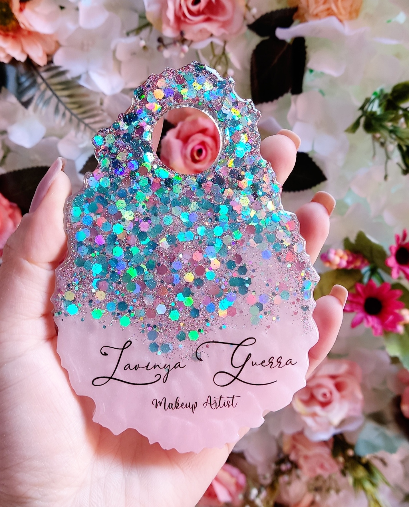 Paleta Make/Nail Designer - Ateliê Amman - Produtos em Resina, MDF ...