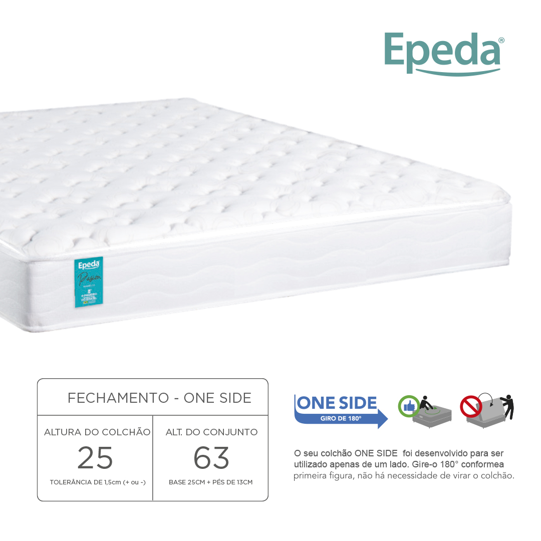 Epeda Pasion com Espuma de Alta Performance | Epeda - Flex Colchões