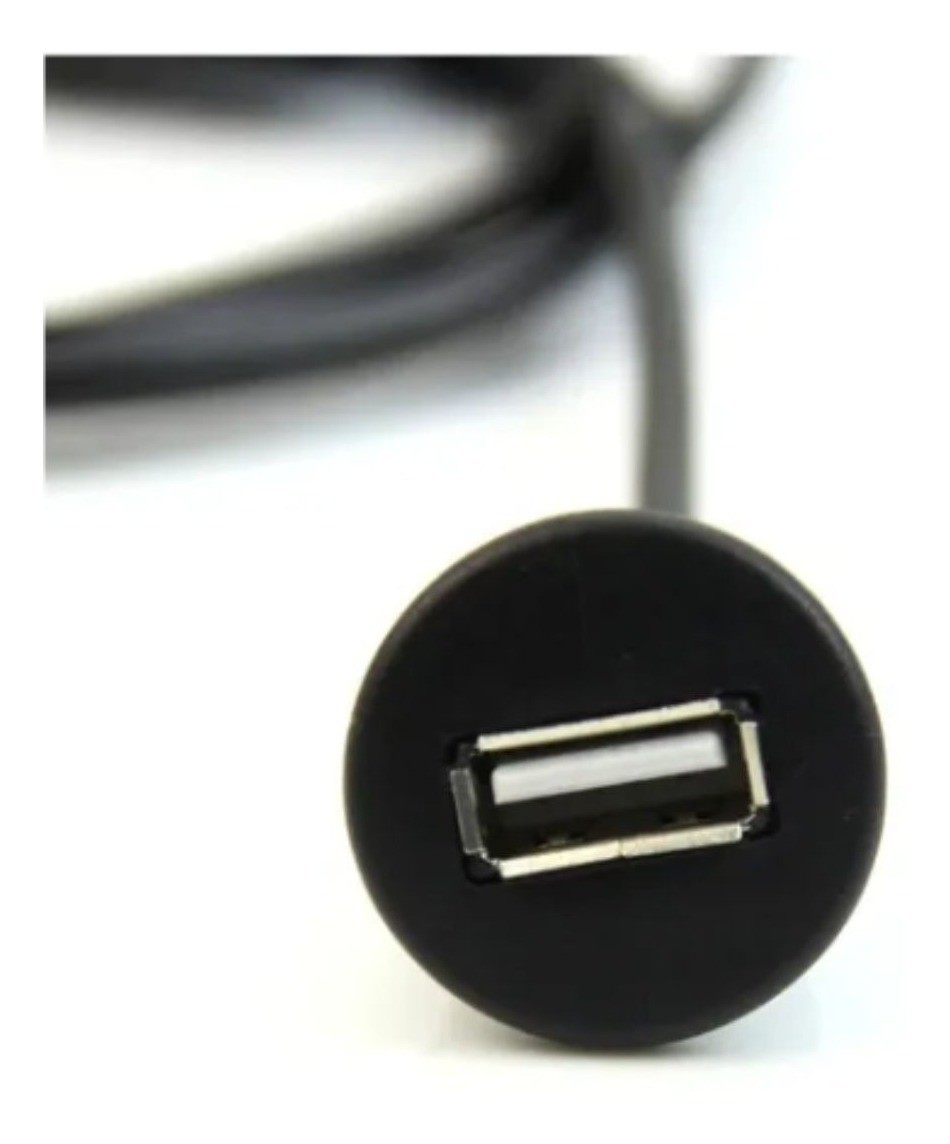 Cabo Usb Plug Extensor Dvd Multimídia Painel Extensão 1m - Maximus Car ...