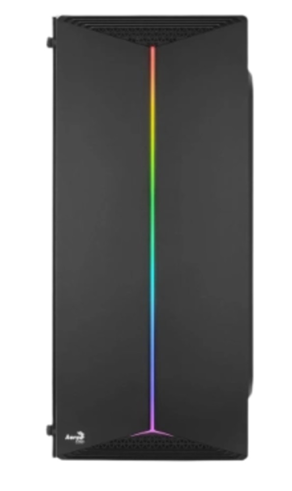 GABINETE AEROCOOL ATX SPLIT TEMPERED GLASS - LOJA 17
