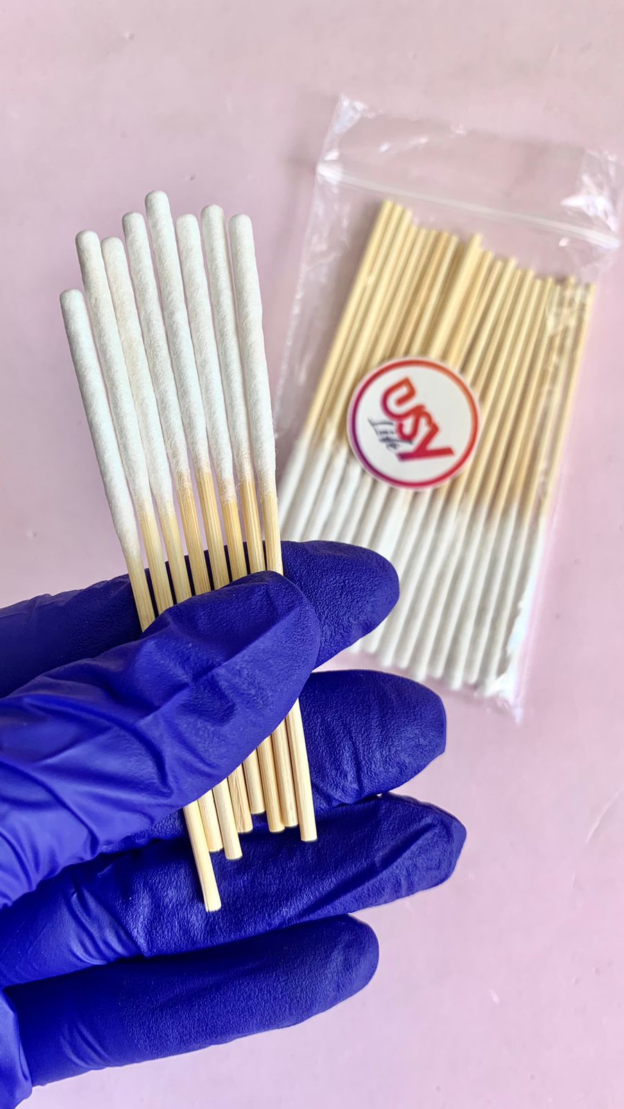 PALITO com Algodão 30Unid. - Usy Life