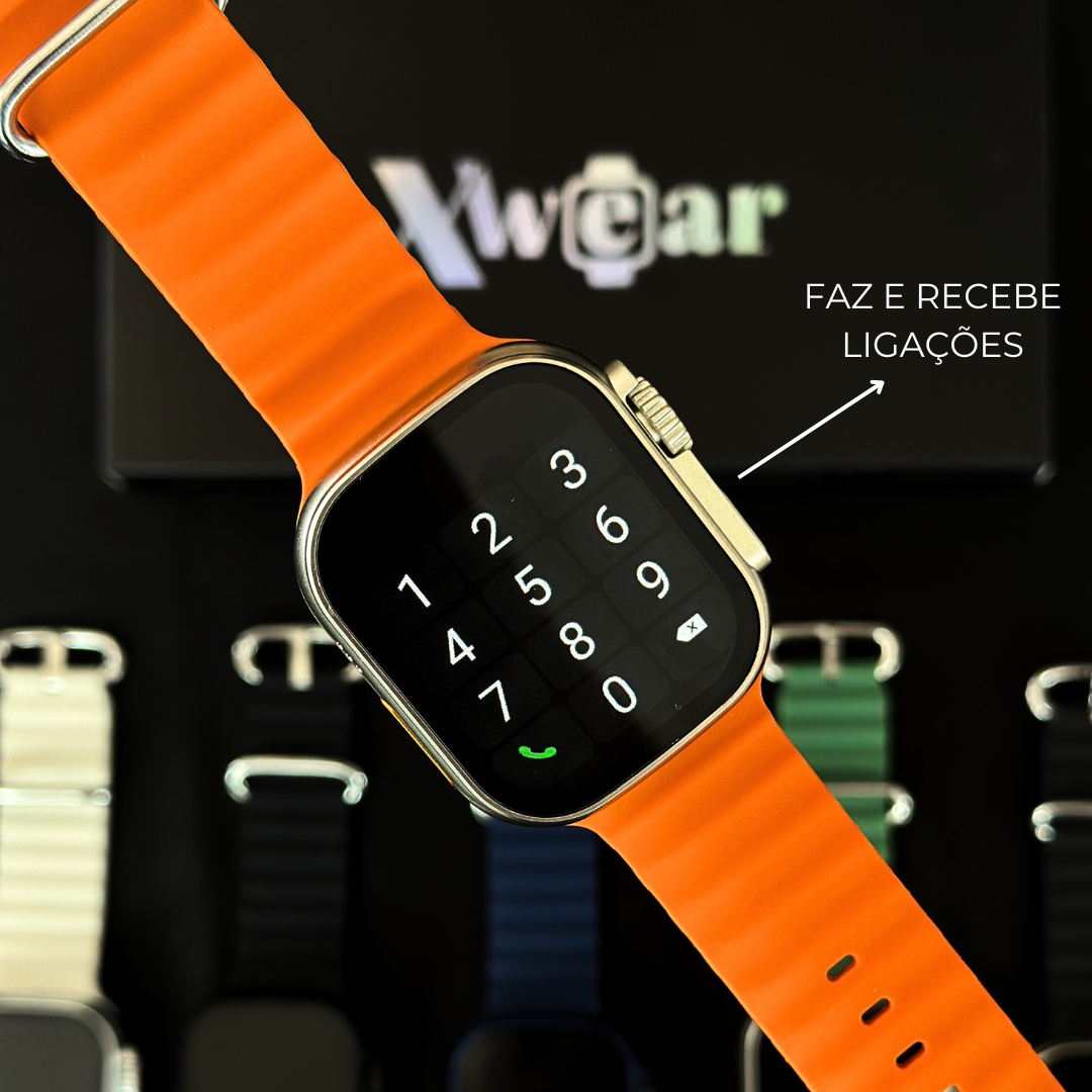 SMART WATCH XS9 ULTRA 2 MAX TRAVA DE PULSEIRAS MULTI FUNÇÕES - A Casa ...