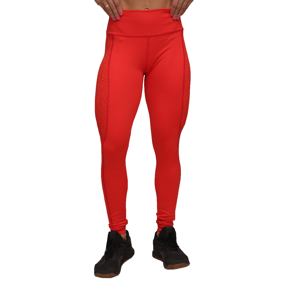 Legging Bs Cross Compress Para Crossfit - Texture - Neroazzurro