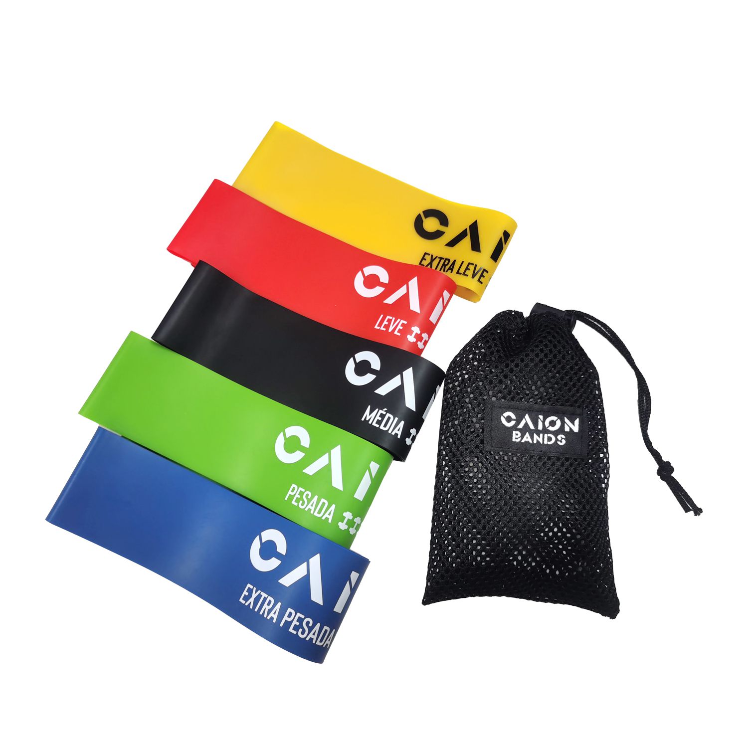 CAION MINI BANDS ELÁSTICOS PARA EXERCÍCIOS - Caion Store