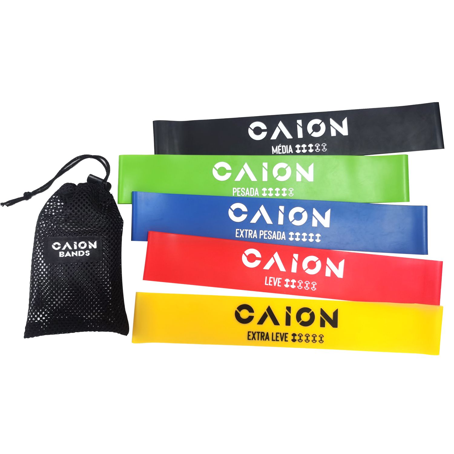 CAION MINI BANDS ELÁSTICOS PARA EXERCÍCIOS - Caion Store
