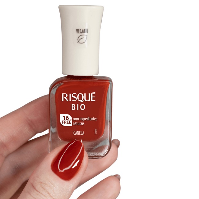 Risqué Bio Esmalte 16Free Canela - Beleza do Campo | Produtos Naturais, Orgânicos e Veganos