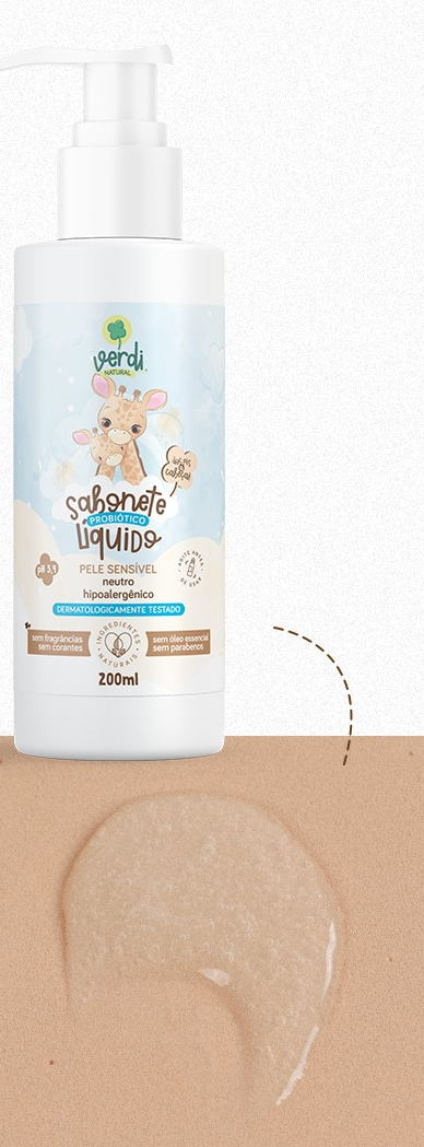 Verdi Natural Sabonete e Shampoo Probiótico Sem Perfume - Beleza do ...