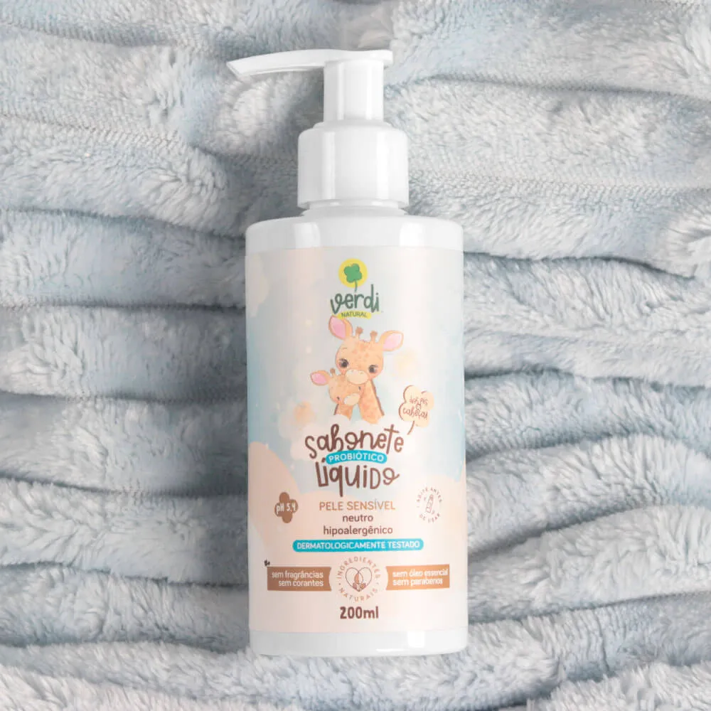 Verdi Natural Sabonete e Shampoo Probiótico Sem Perfume - Beleza do ...