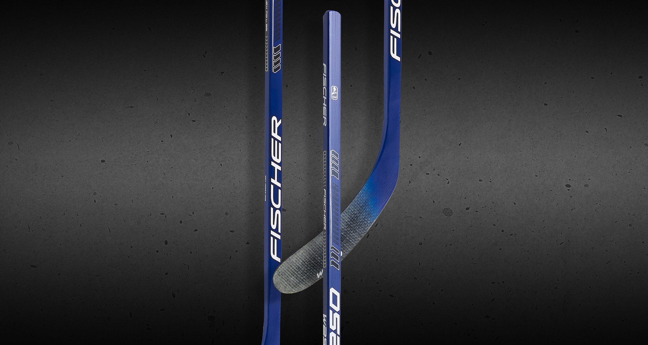 Stick De Madeira Fischer W250 - Azul - Equipamentos para Hockey