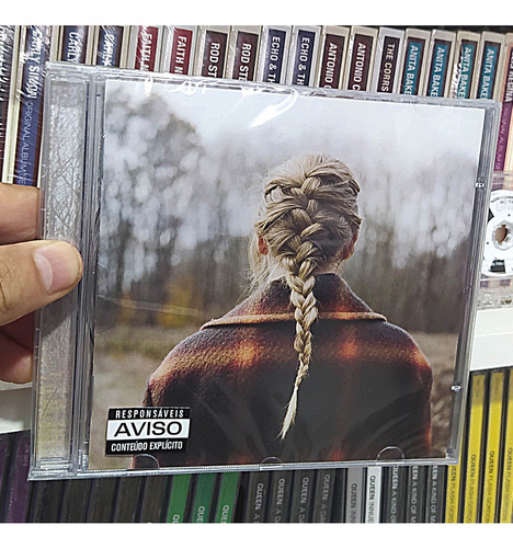Cd Taylor Swift Evermore Album Edição Deluxe - Vinil Discos