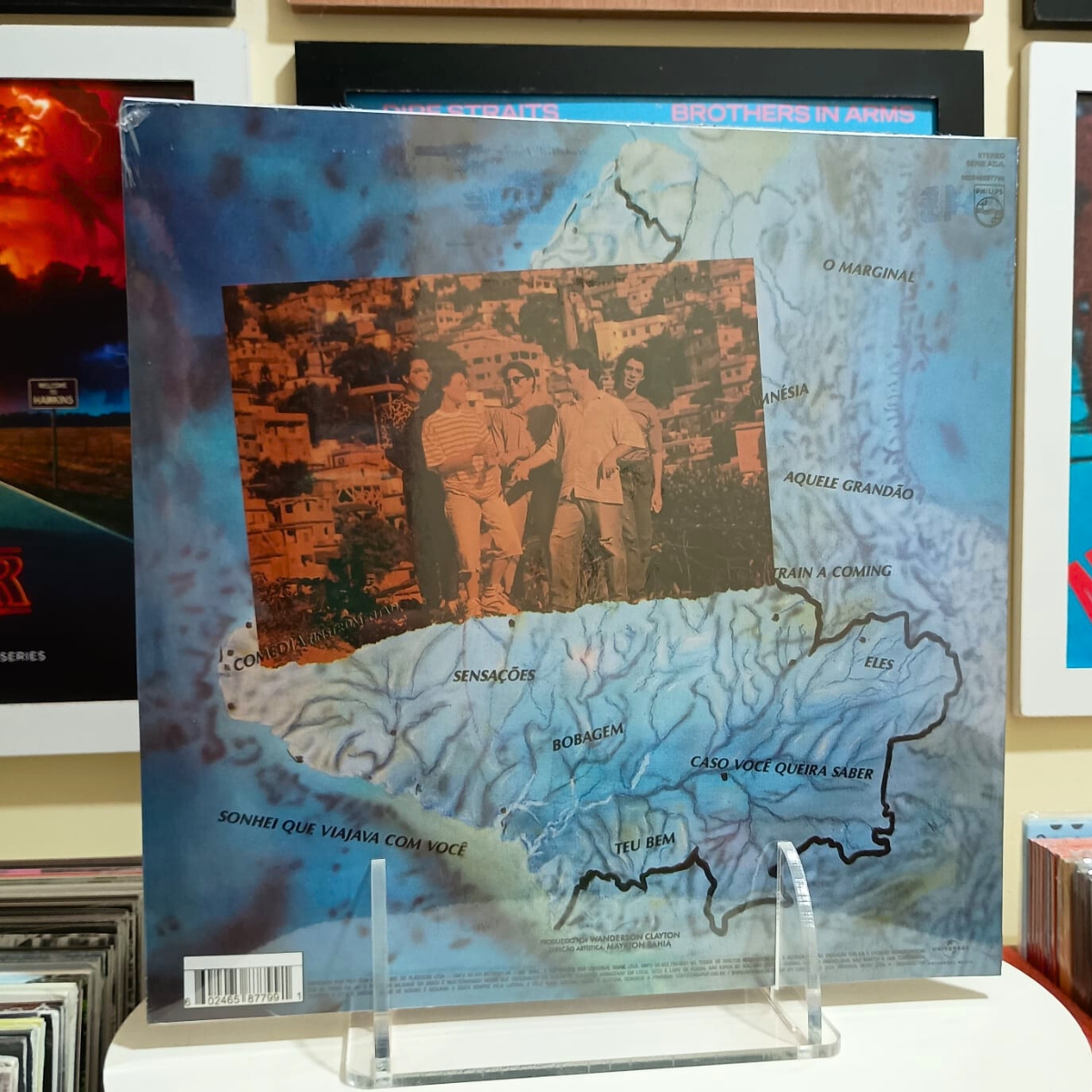 Disco de Vinil Lp Cassia eller O Marginal - Novo Lacrado - Vinil Discos